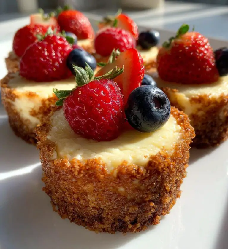 easy mini cheesecakes recipe for delightful treats!