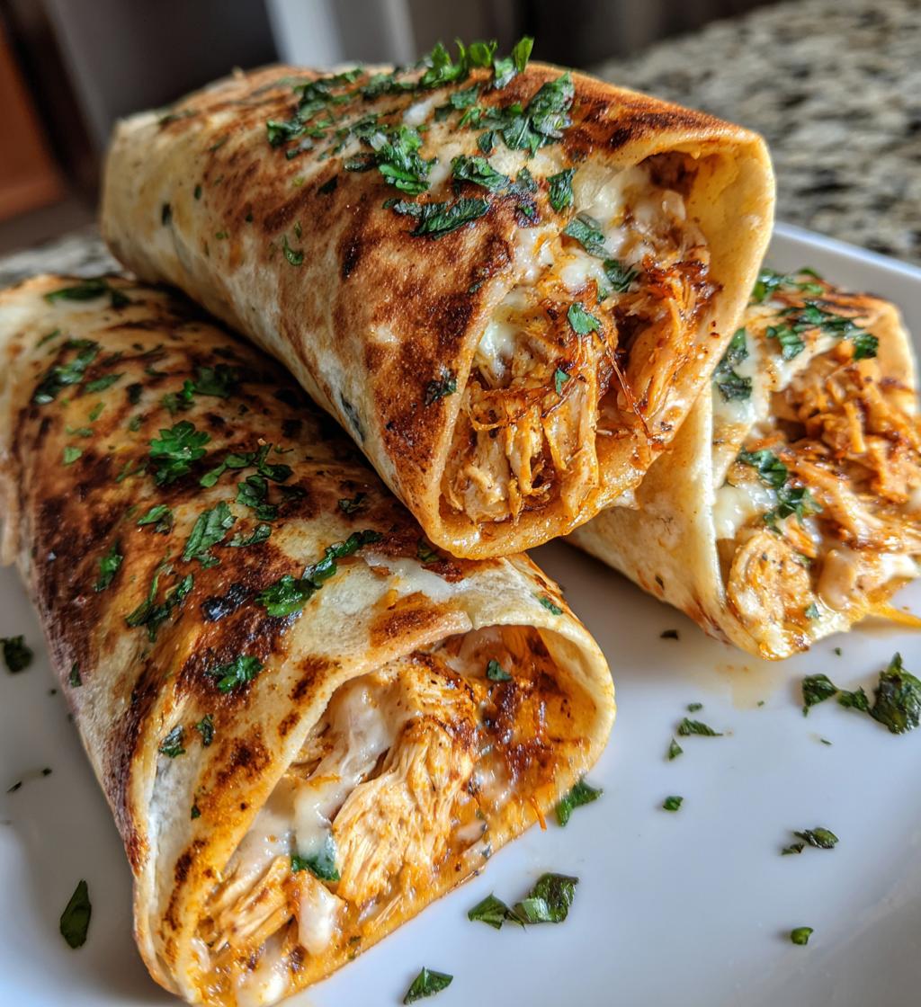 Cheesy Garlic Chicken Wraps Ready in 30 Minutes! Enjoy! – Vihaad Recipes