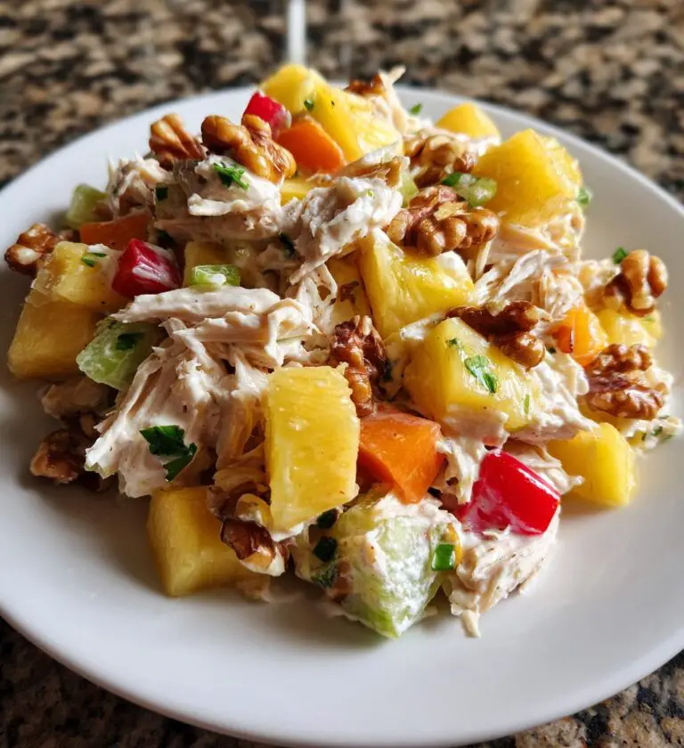 Hawaiian Chicken Salad: 5 Steps to Tropical Flavor Bliss – Vihaad Recipes