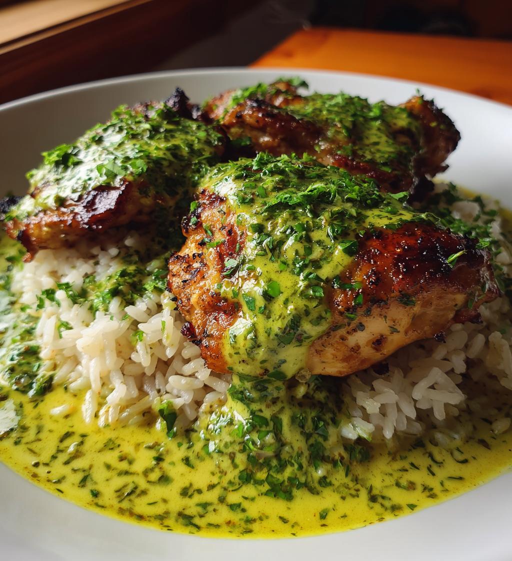 Peruvian Chicken Rice Green Sauce: 5 Steps to Deliciousness