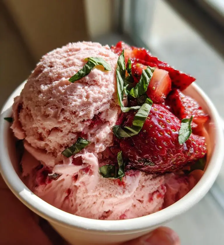Roasted Strawberries Lime Basil Ice Cream: 5 Steps to Joy