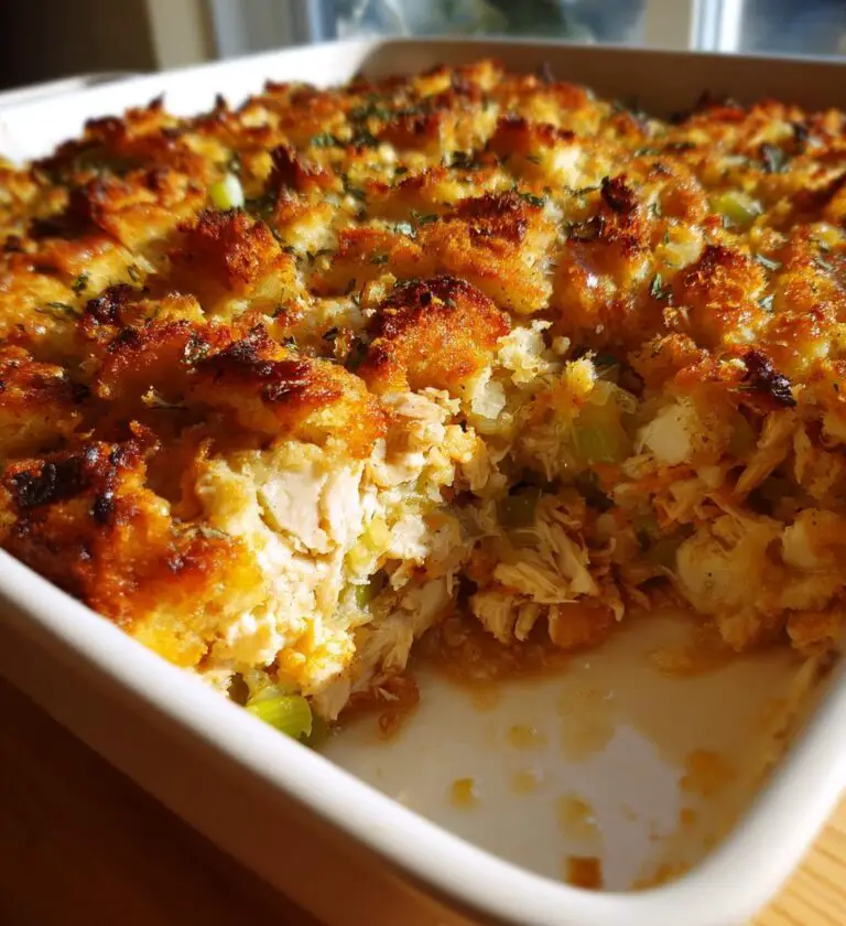 Chicken and Dressing Casserole: 7 Comforting Layers to Love – Vihaad ...