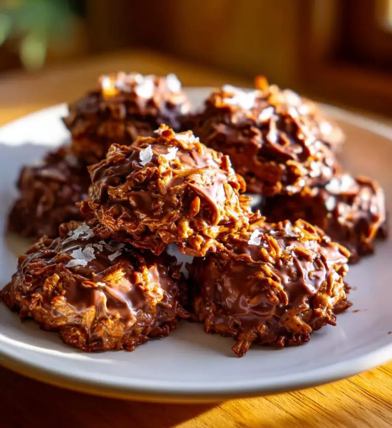 No Bake Coconut Praline Cookies in 10 Minutes of Bliss