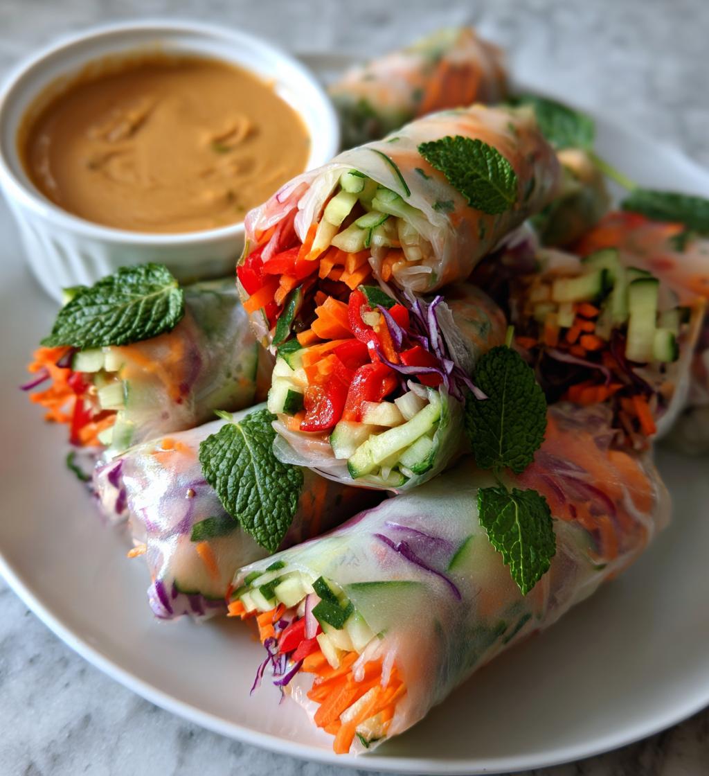 Spring Rolls with Peanut Sauce: 7 Ways to Delight Your Tastebuds ...