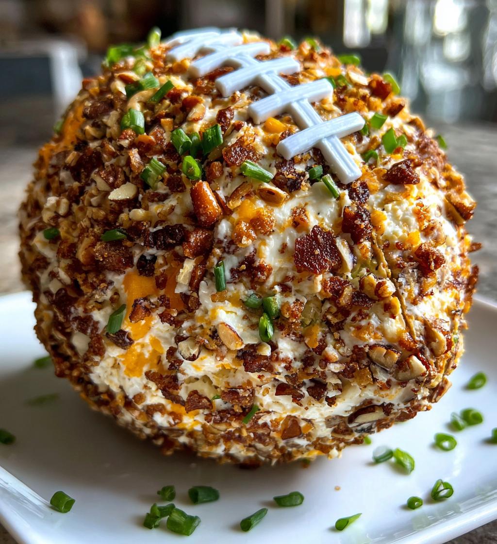 Cheese Ball Football: A Winning Snack for Game Day Gatherings – Vihaad ...