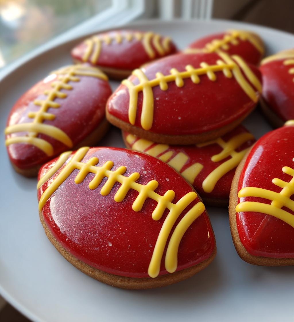 Chiefs Football Cookies: Score Big with These Sweet Treats