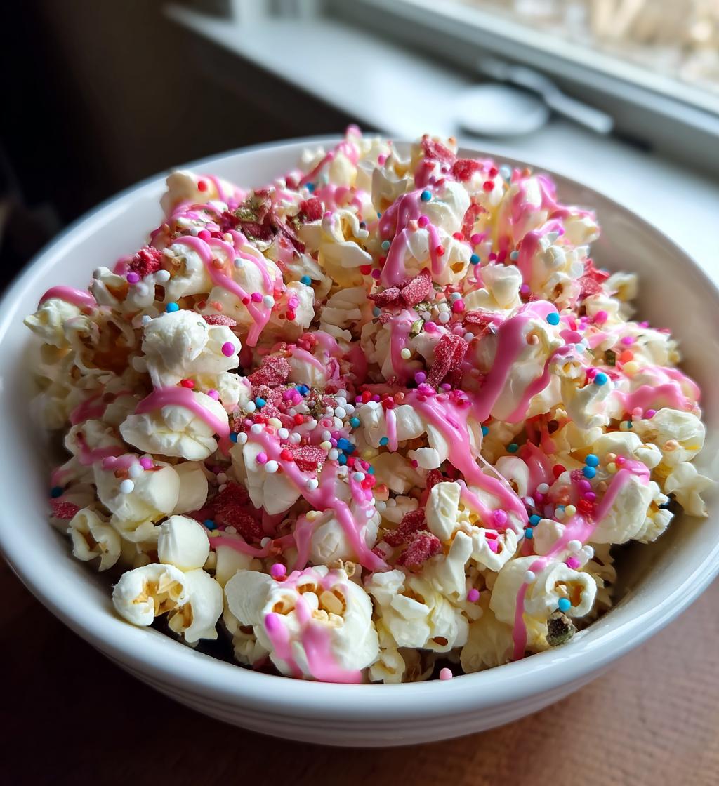 Chocolate-Strawberry Valentine Popcorn Munch: 7 Sweet Steps
