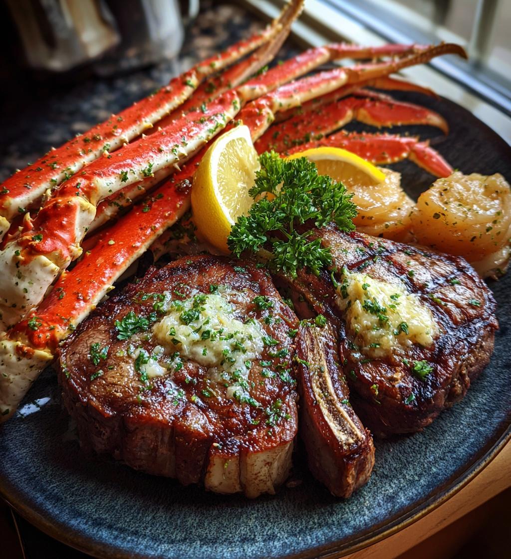 Crab Legs and Steak Dinner: Indulge in 5-Star Flavor – Vihaad Recipes