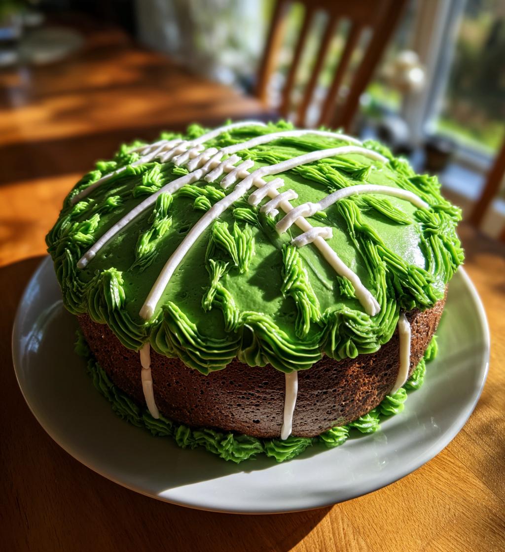 Easy Football Cake: 7 Steps to Game Day Perfection – Vihaad Recipes