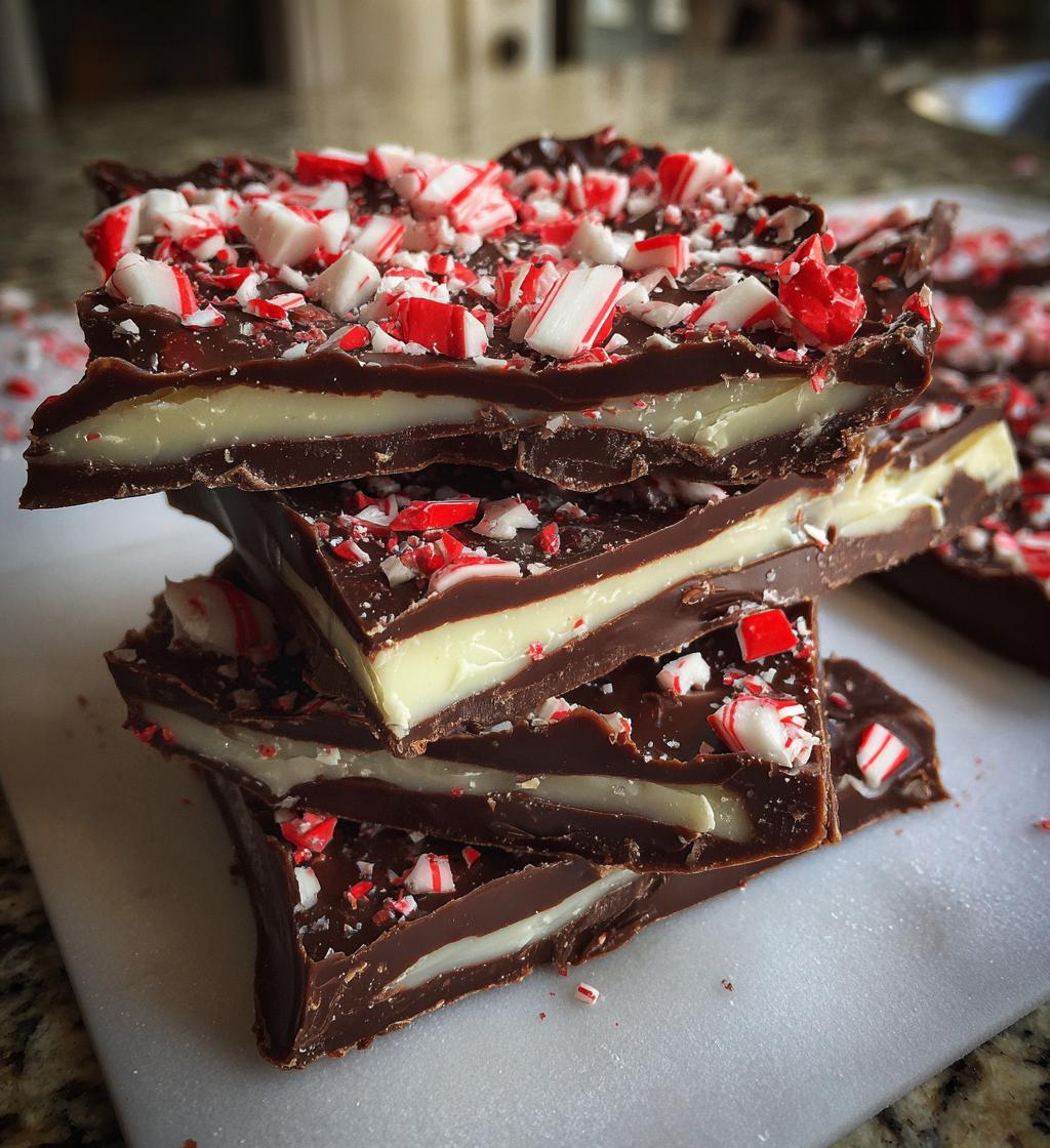 easy peppermint bark: 7 Steps to Holiday Bliss – Vihaad Recipes