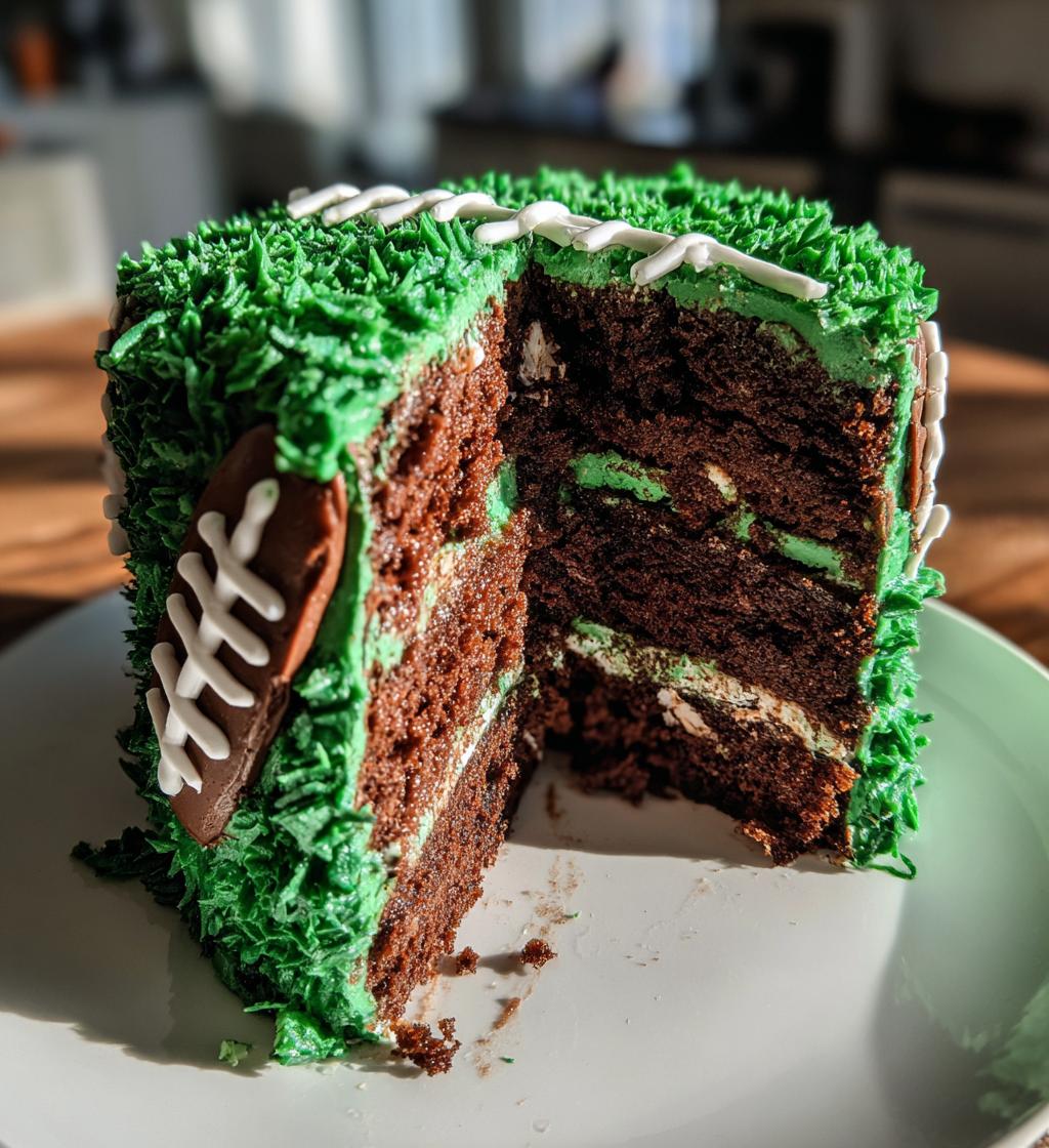 Football Birthday Party Cake: Score Big with Joyful Treats