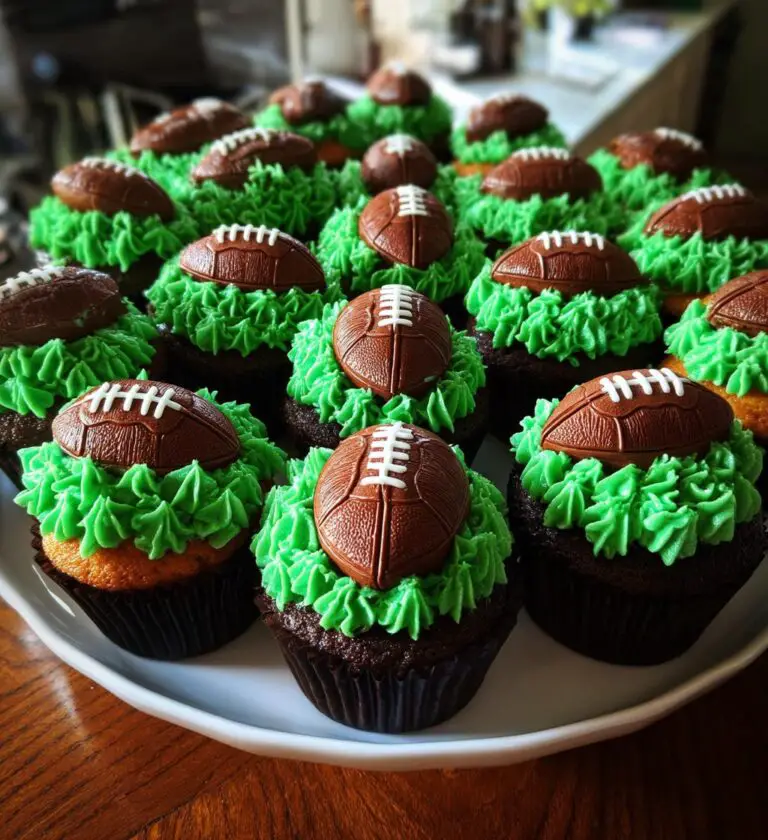 Football Cupcake Pull Apart Cake: 5 Steps to Delight