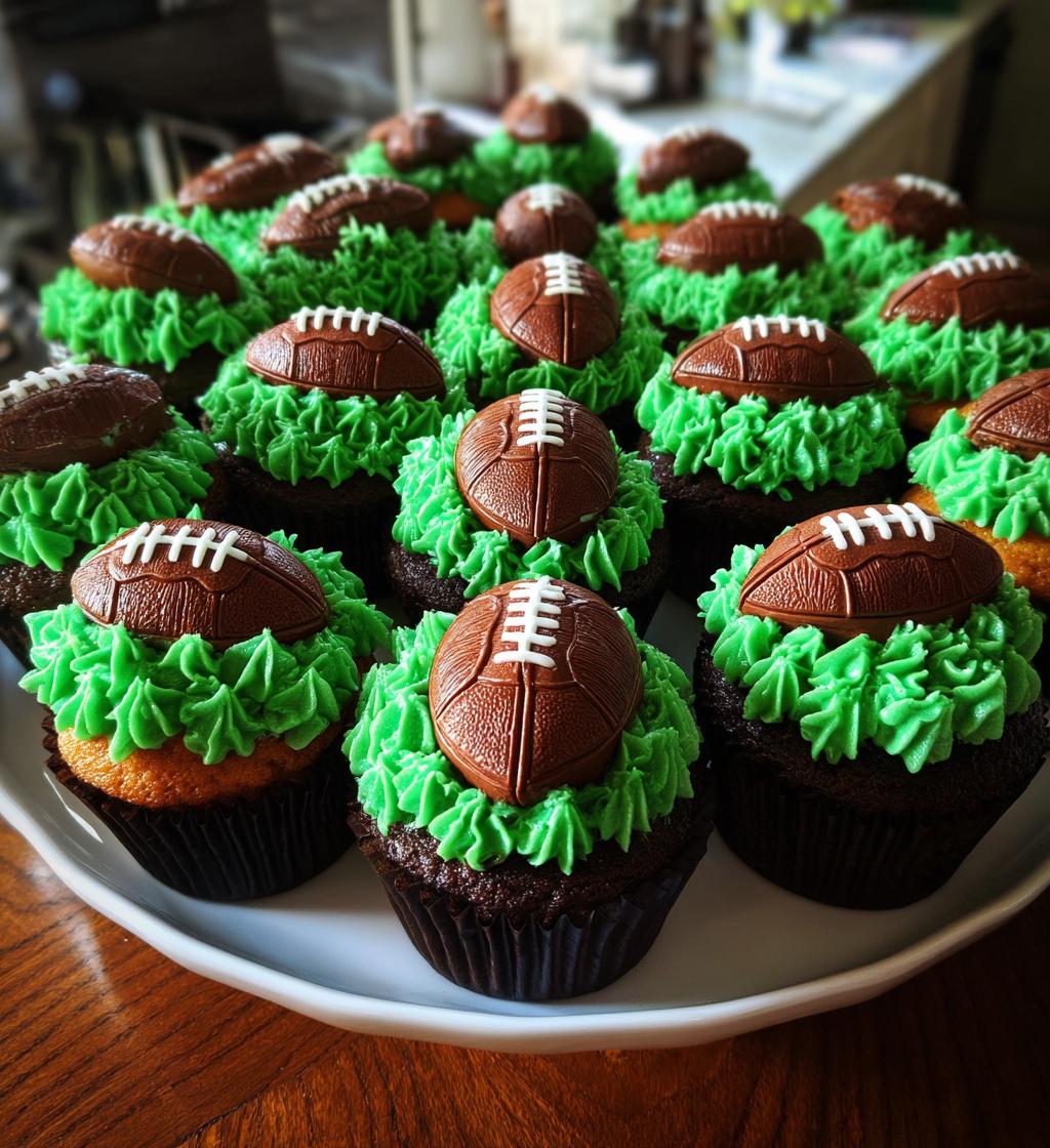 Football Cupcake Pull Apart Cake: 5 Steps to Delight