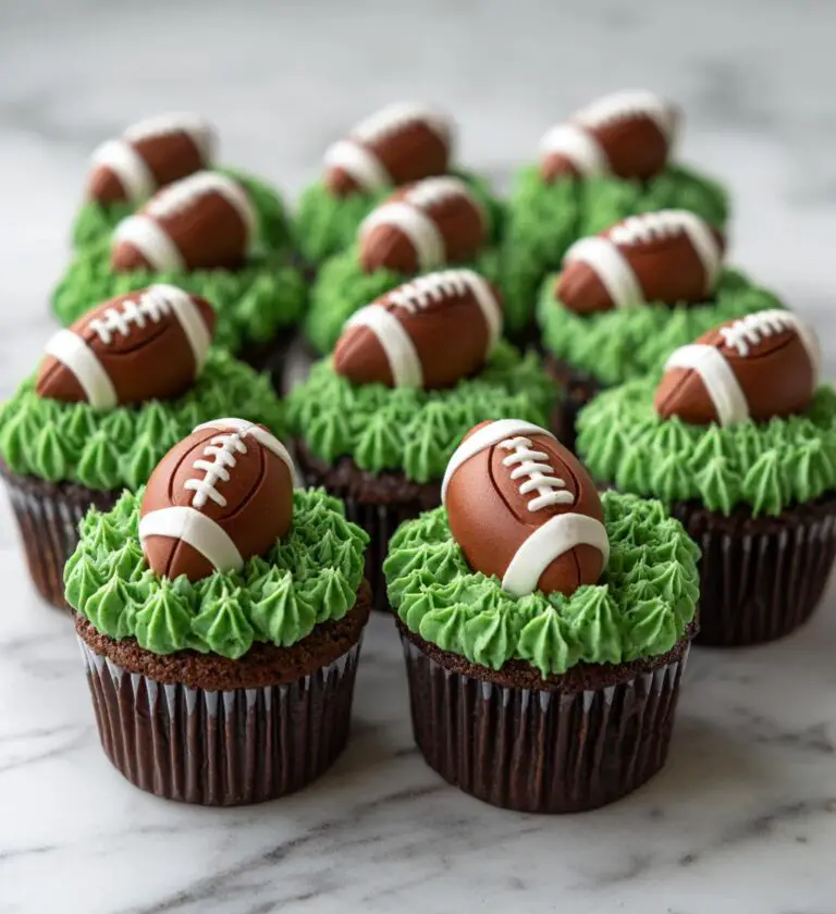 football field cupcake cake: 7 Steps to Game Day Bliss