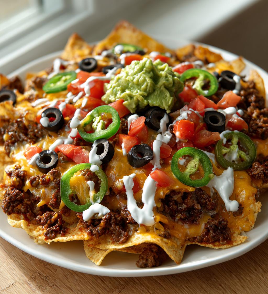 Football Nachos: 5 Cheesy Steps to Game Day Bliss – Vihaad Recipes