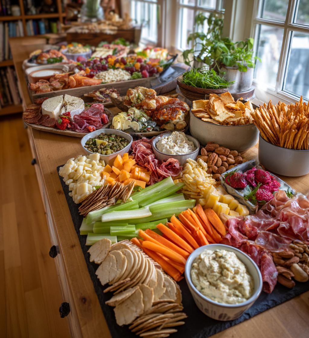 Game Day Grazing Table: 7 Tips for Ultimate Fun – Vihaad Recipes