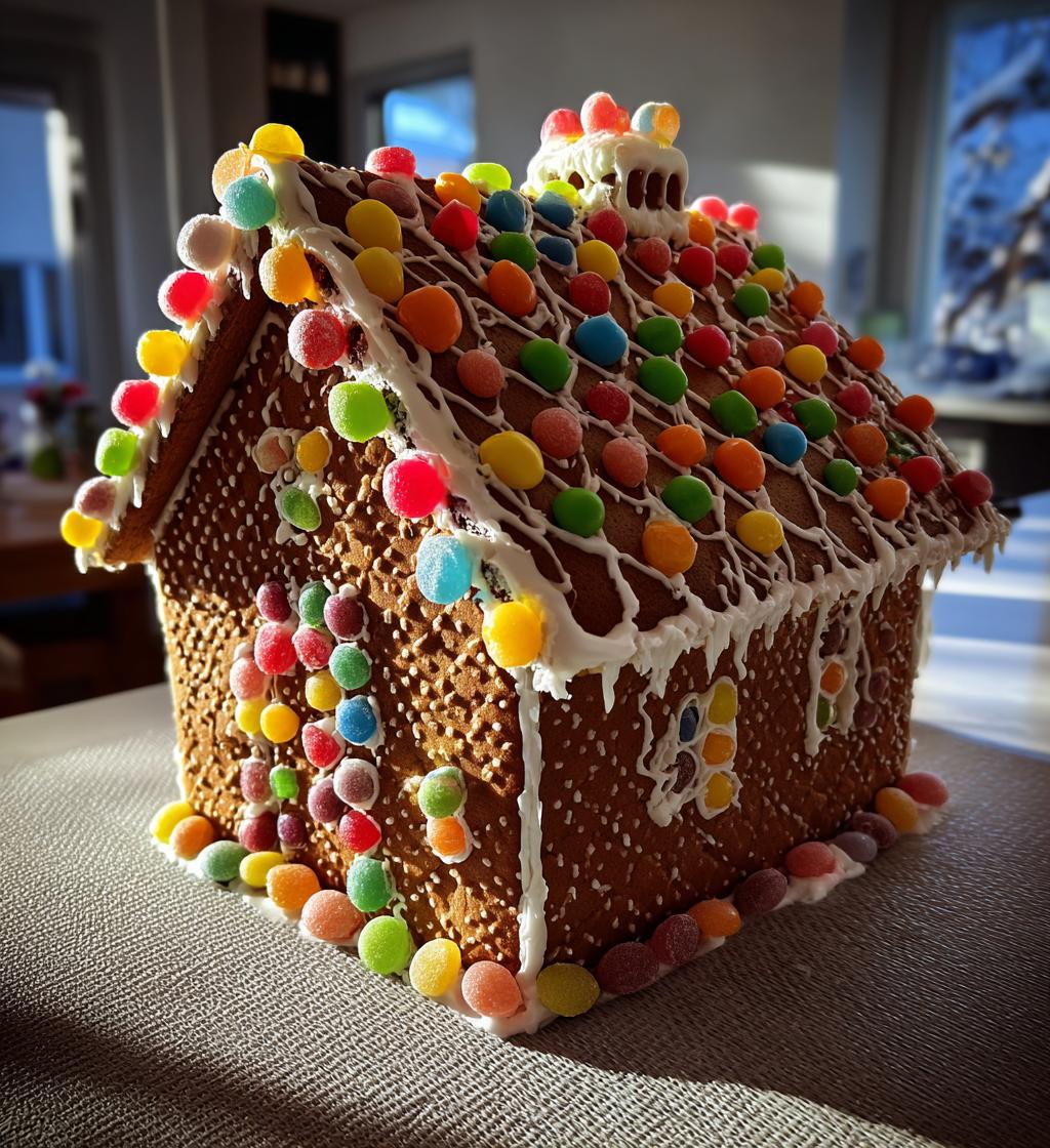 Gingerbread House Candy: 7 Steps to Create Joyful Memories – Vihaad Recipes