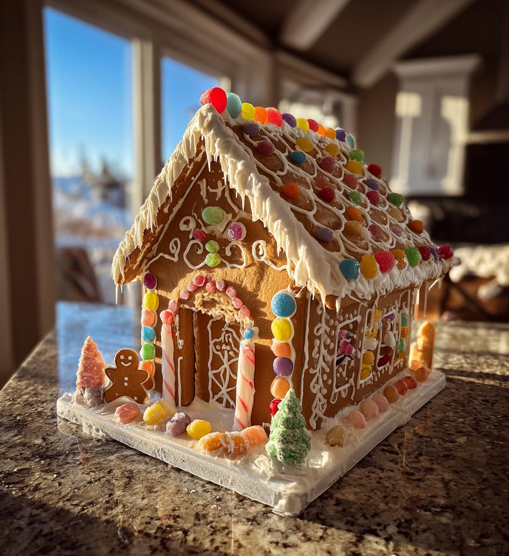 Gingerbread House Delight: 7 Steps to Holiday Magic – Vihaad Recipes