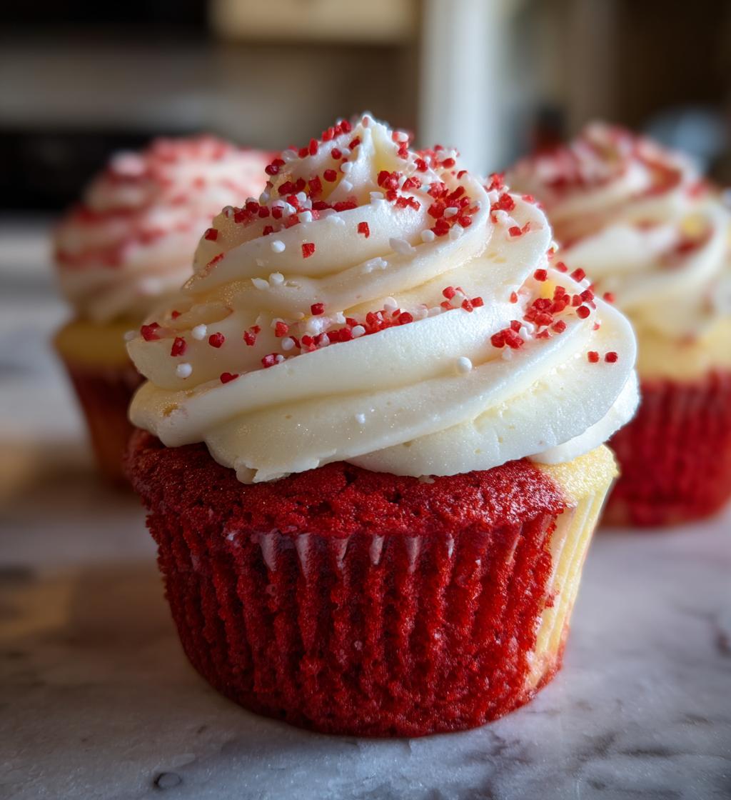Red and White Valentine Cupcakes to Melt Hearts – Vihaad Recipes