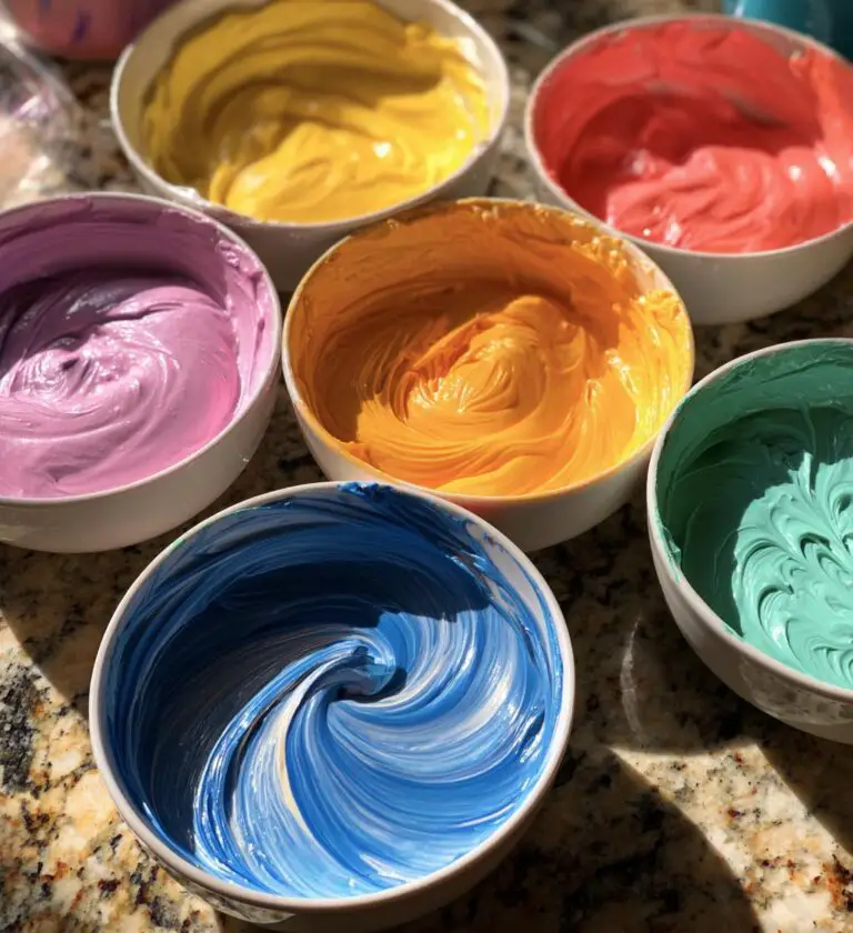 Royal icing color mixing chart for stunning creations