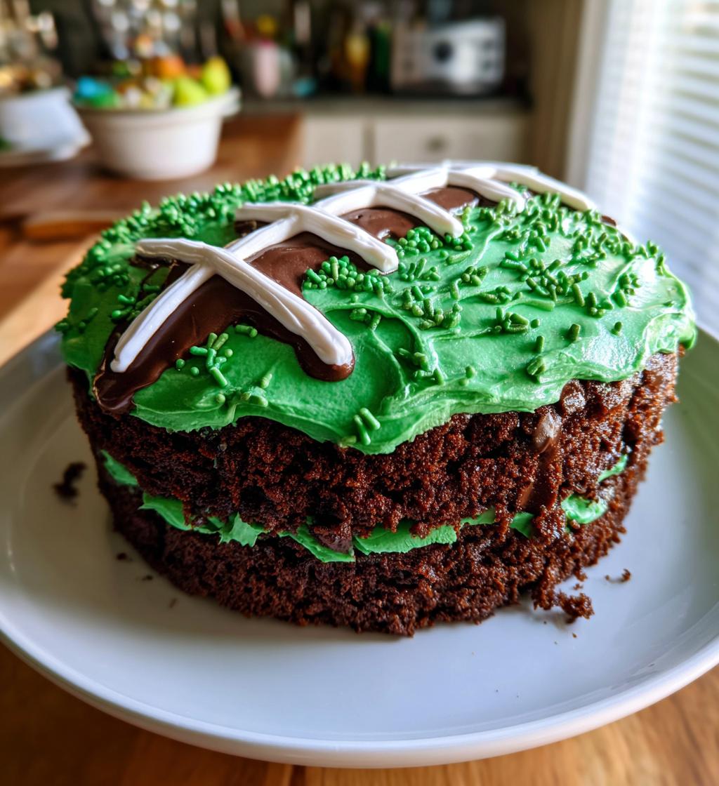 Simple Football Cake: 7 Steps to Game Day Bliss – Vihaad Recipes