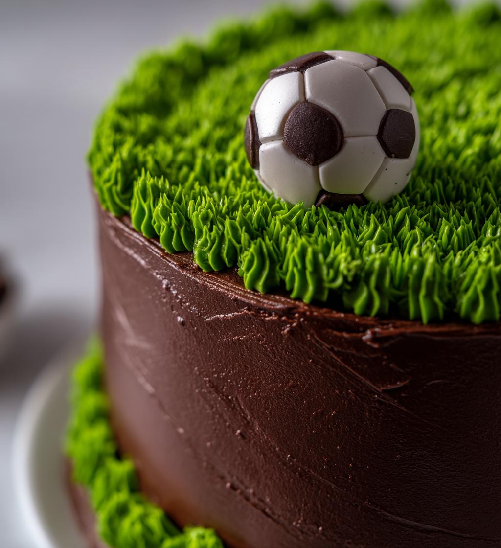 Soccer Football Cake: Score Big with This Delightful Treat – Vihaad Recipes