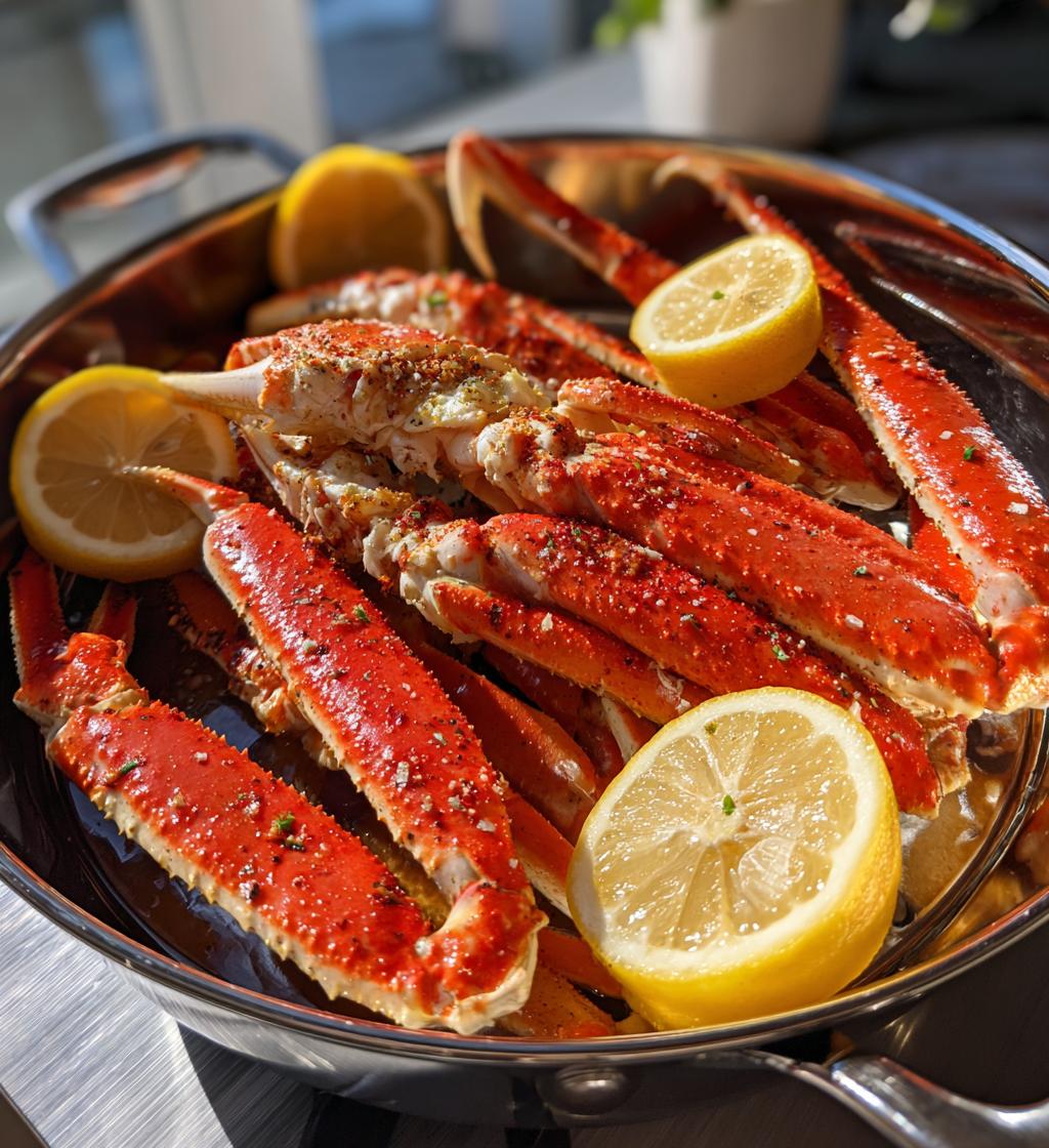 Steam Crab Legs in Pot for a Flavorful Seafood Delight – Vihaad Recipes