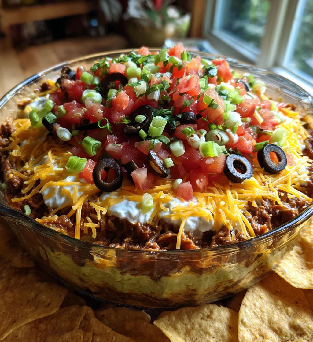 Super Bowl 7 Layer Dip: 7 Layers of Deliciousness Await